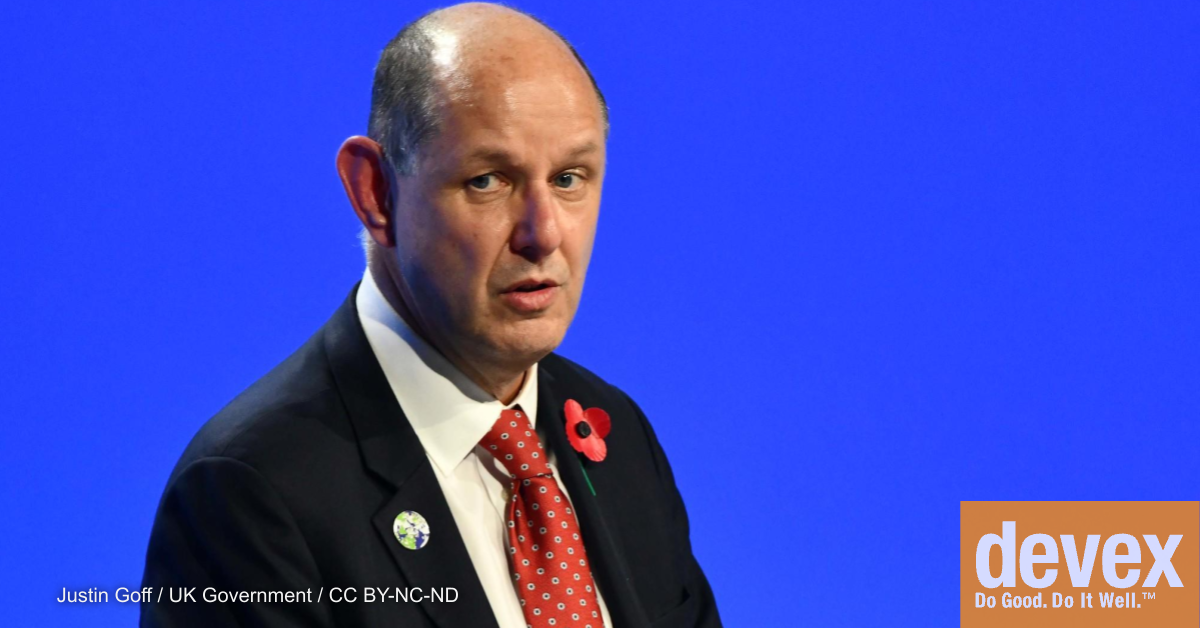 UK MPs call for resignation of FCDO's top official, Philip Barton | Devex