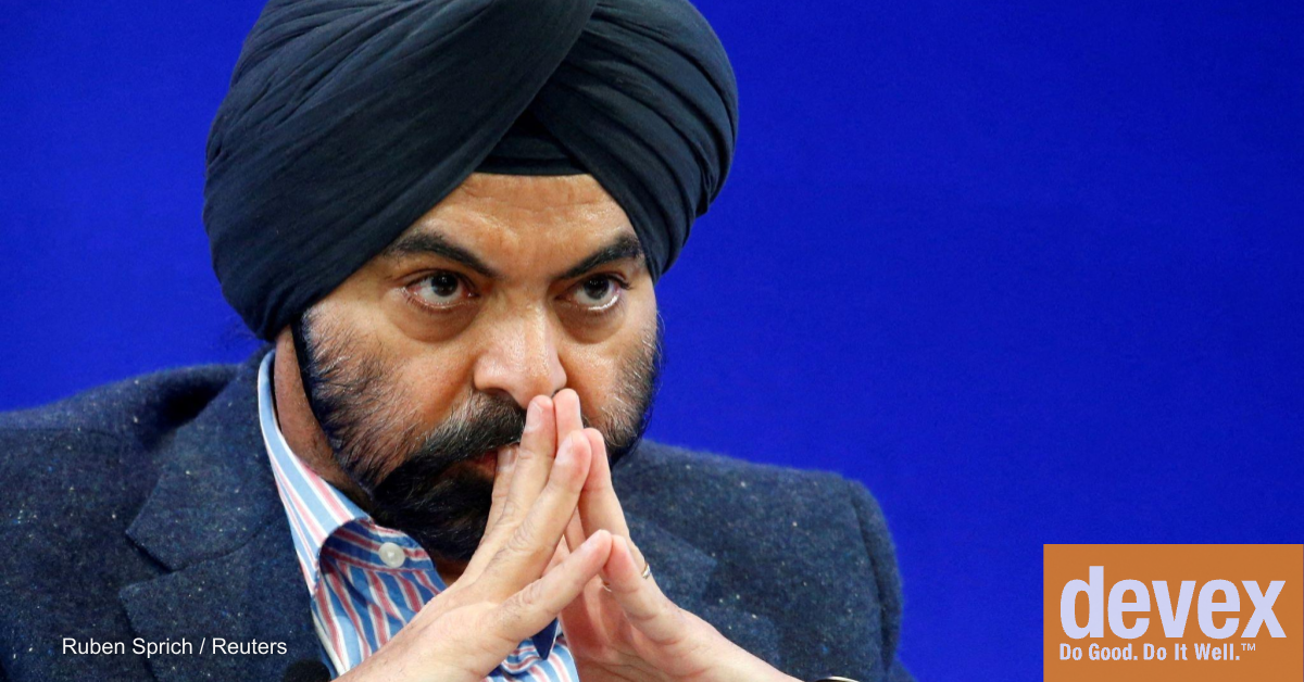 Opinion: What Ajay Banga can learn from past World Bank presidents | Devex