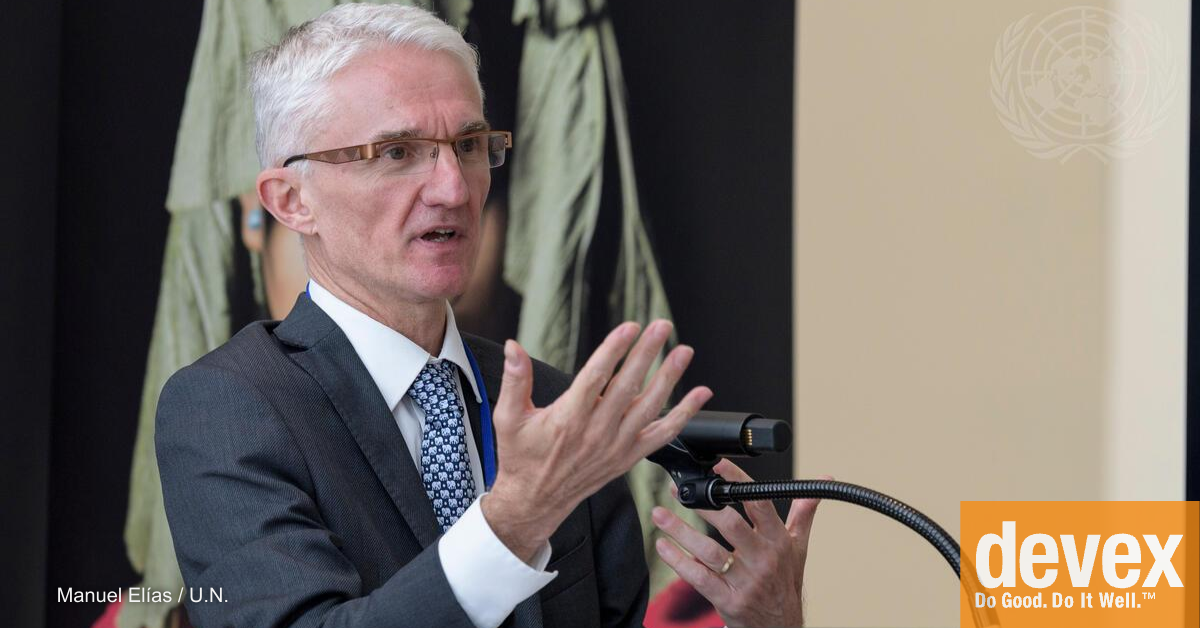 Mark Lowcock on how extreme poverty fell off UK aid's radar | Devex