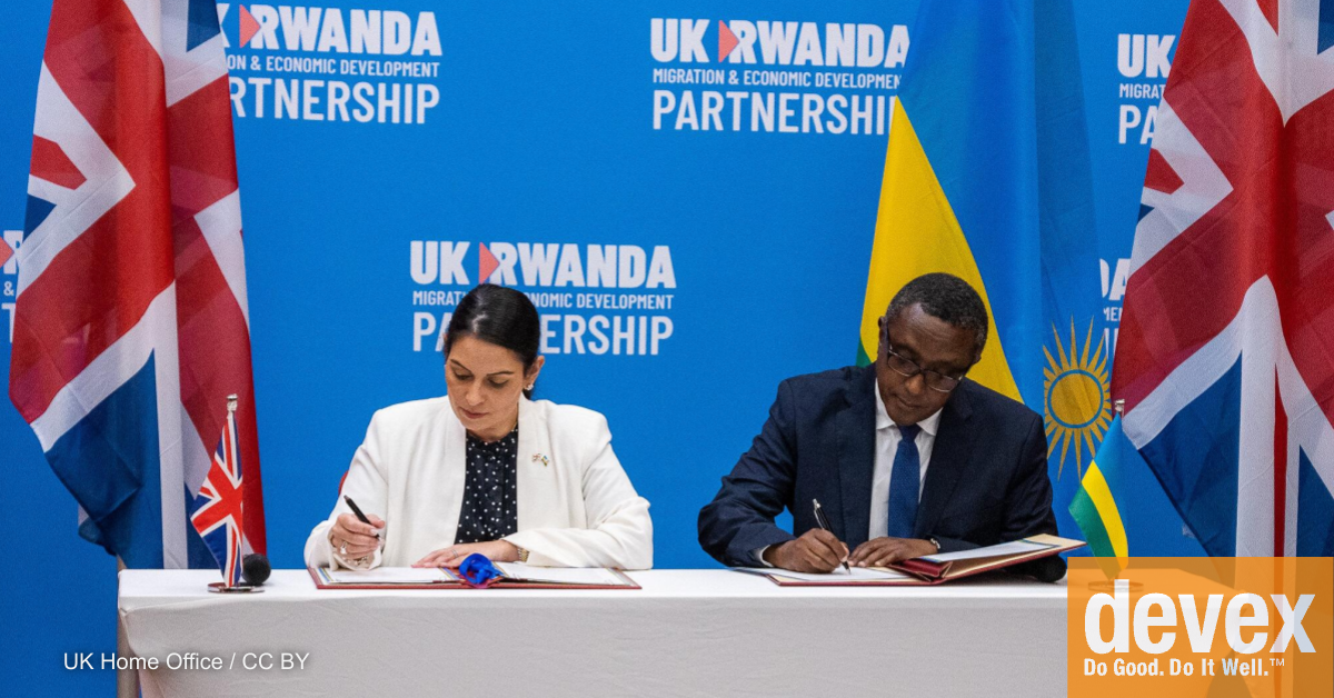 UK-Rwanda project called 'uglier vision of development diplomacy' | Devex