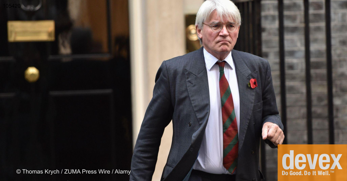 Andrew Mitchell admits UK 'needs to do more' on climate adaptation | Devex