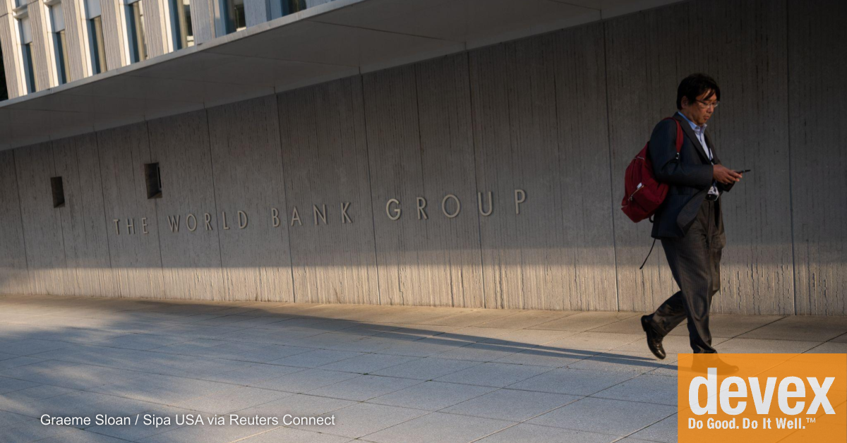 Scoop: World Bank's return-to-office plan sparks staff pushback | Devex