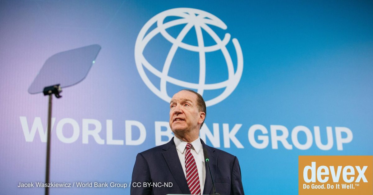 Interview: Nothing off limits on World Bank reforms, Malpass says | Devex