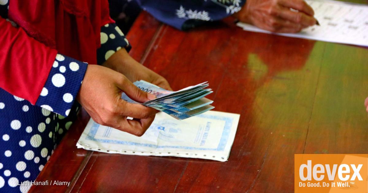 How fast is cash assistance growing? | Devex