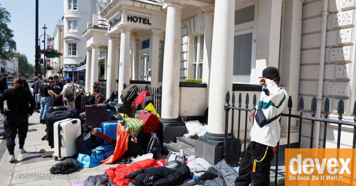 UK aid spending on refugee hotel bills soars to £3.2 billion | Devex