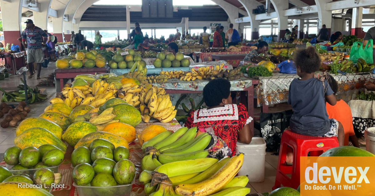 How tech and tradition are cyclone-proofing Vanuatu's food systems | Devex