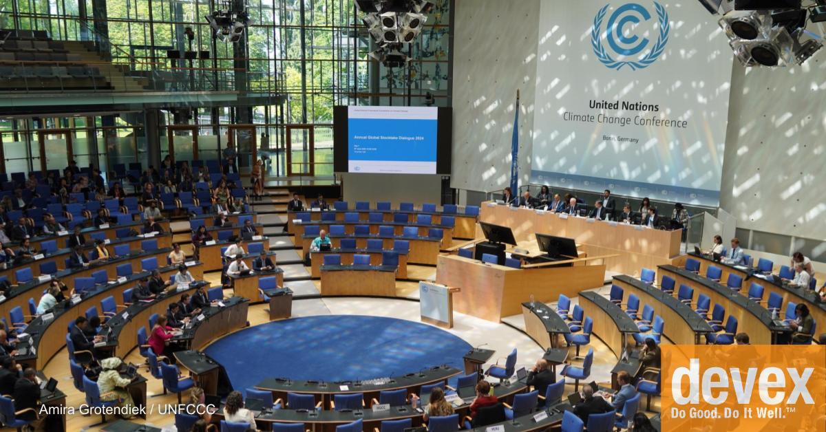 Why climate finance is at heart of key UN conference this week | Devex