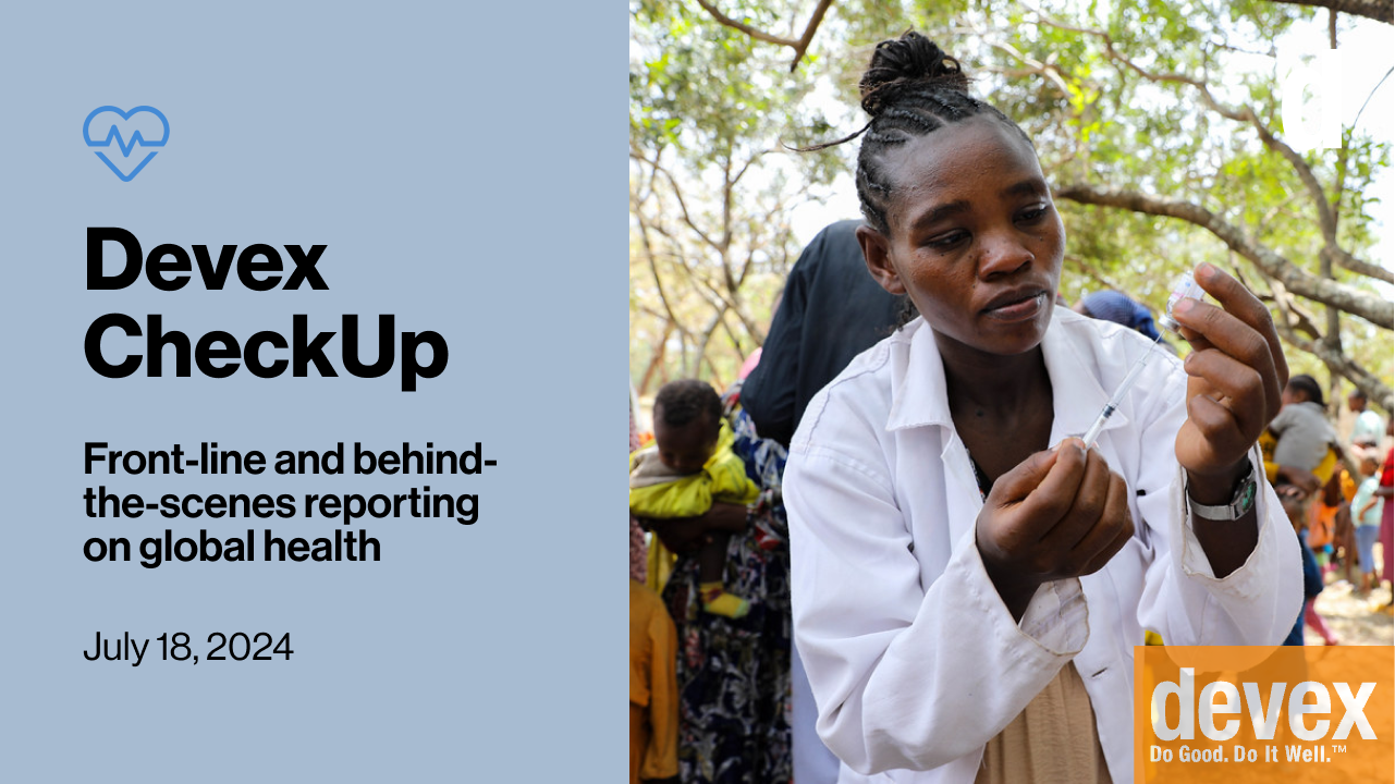 Devex CheckUp: Child vaccination rates far from 2030 goals | Devex