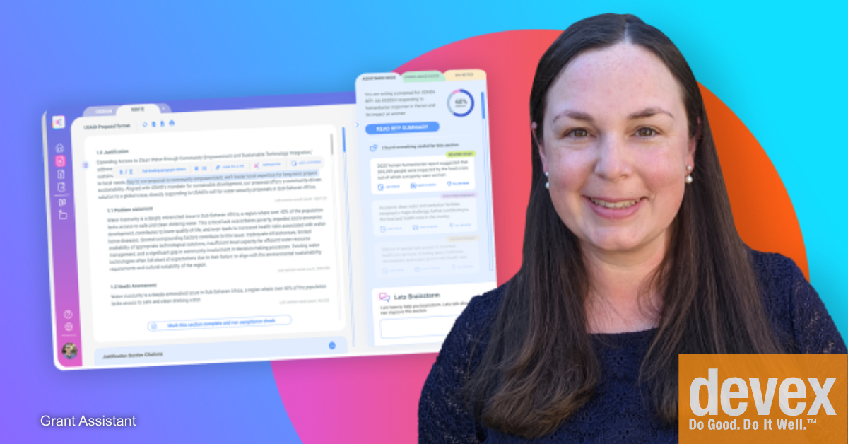 Can AI-assisted tools help small organizations secure more funding? | Devex