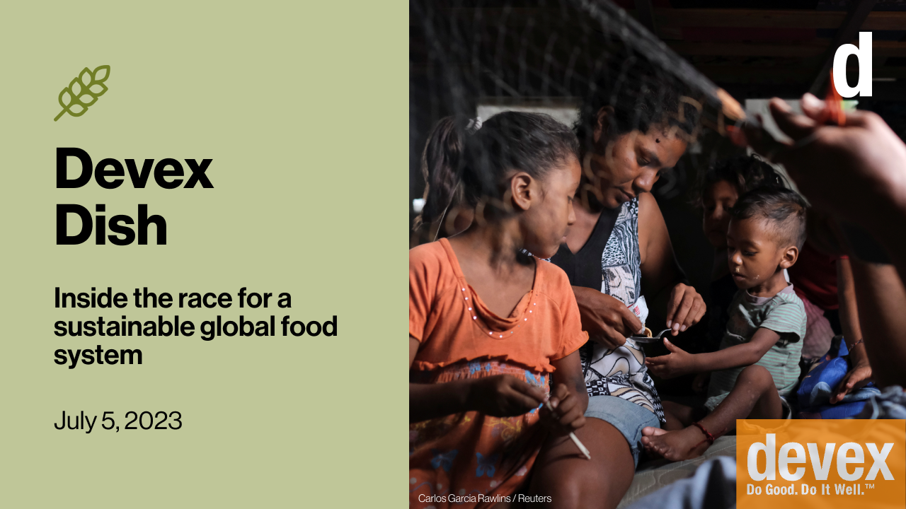 Devex Dish: A big development for malnutrition treatment | Devex