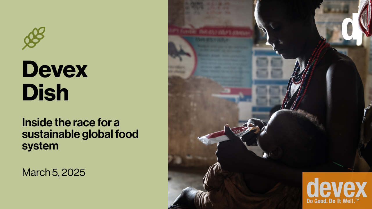 Devex Dish: US aid cuts create perfect storm for child malnutrition ...