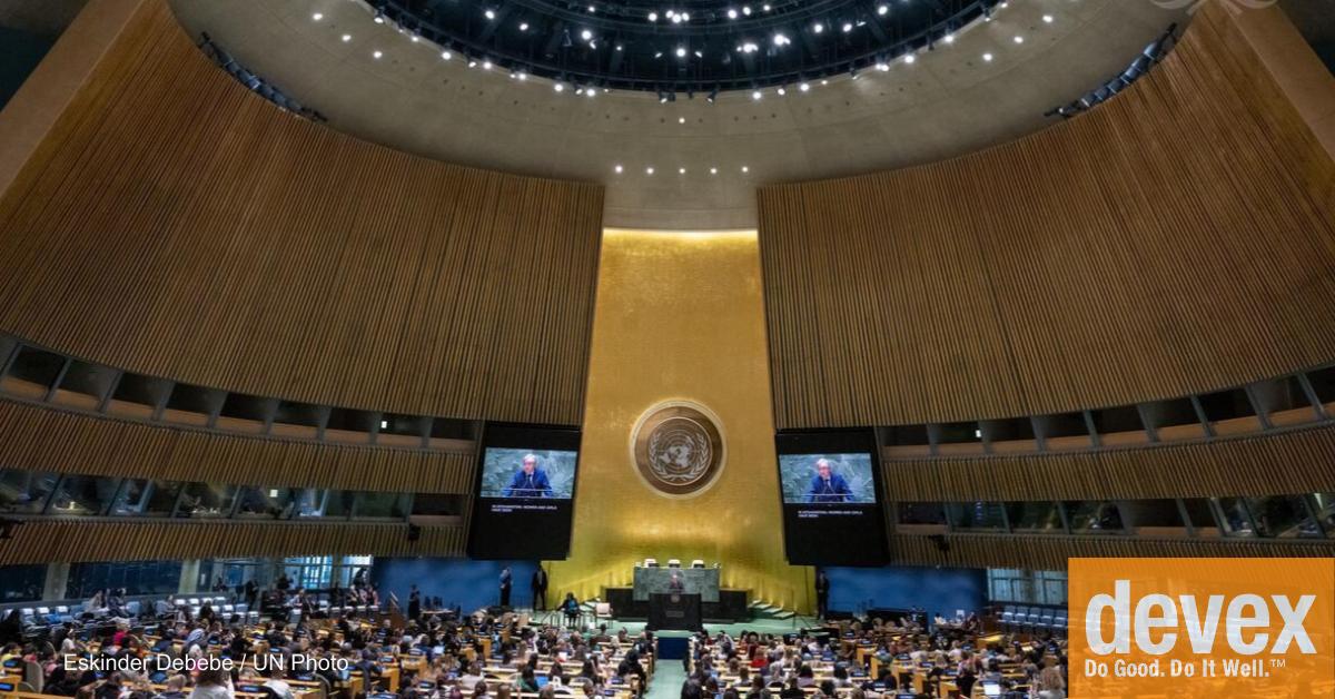 Opinion: How we make this UN conference on women’s rights count | Devex