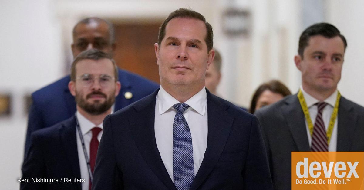 What Peter Marocco told lawmakers about USAID at a closed-door meeting ...