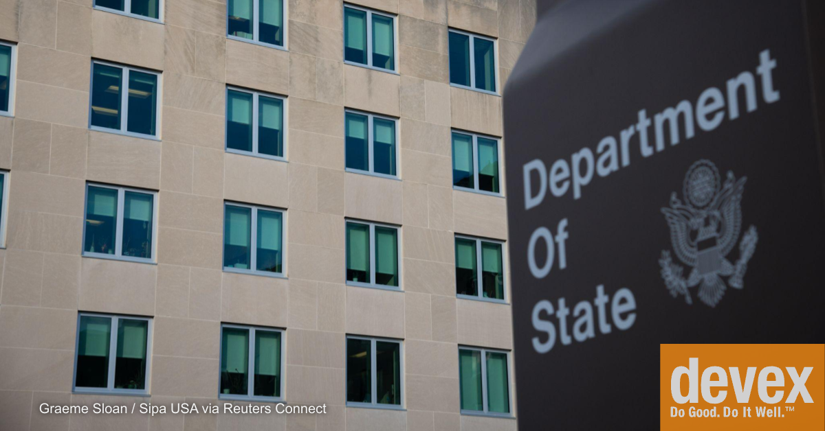 Trump administration plans to cut State Department funding by half | Devex