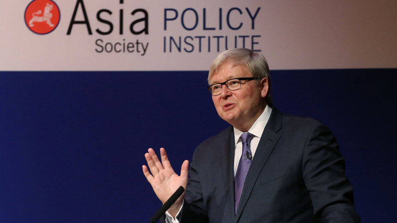 Kevin Rudd on unlocking private funds for climate finance | Devex