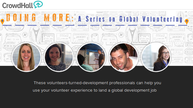 From volunteer to development professional: Here's how | Devex