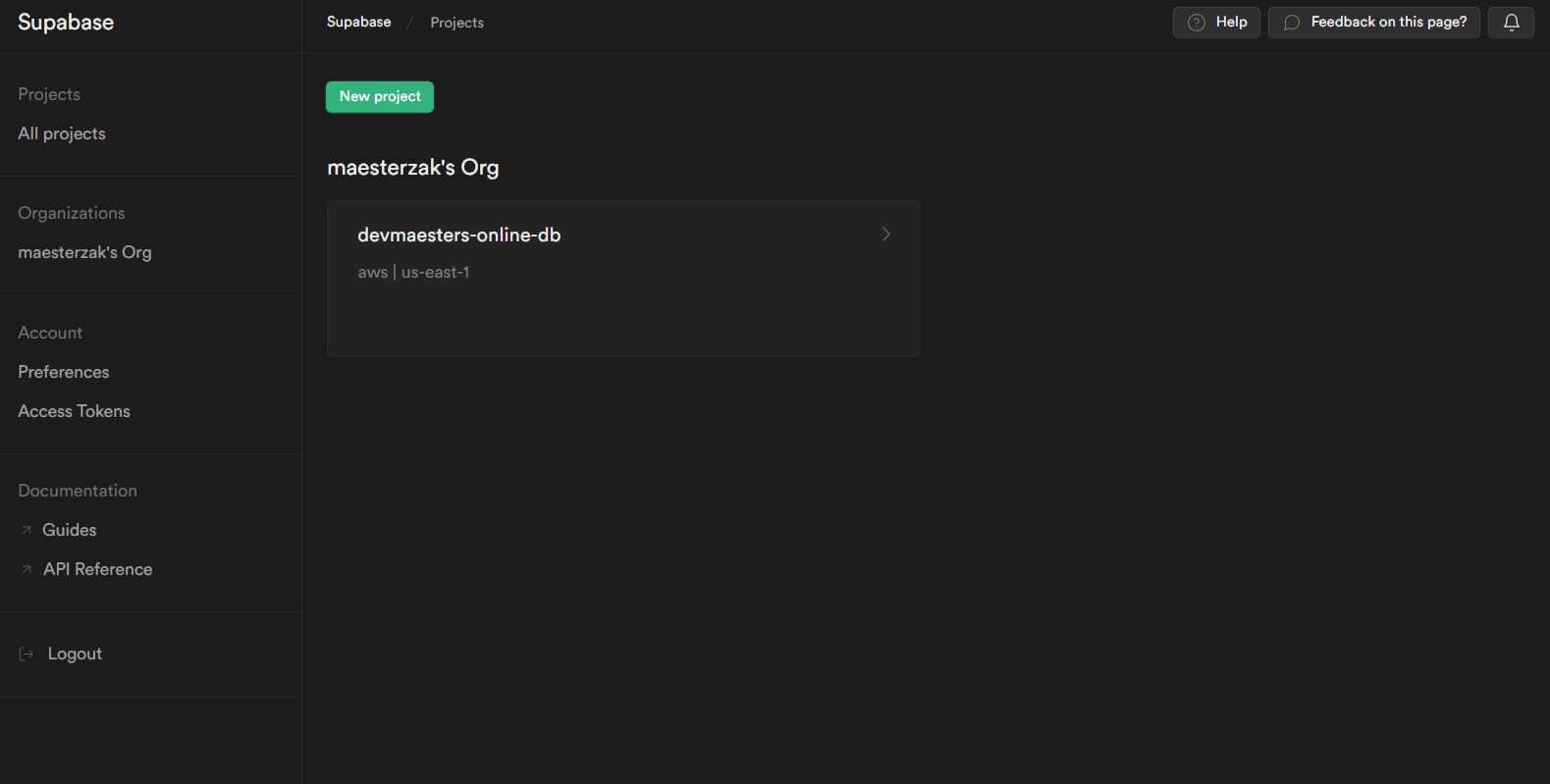 Hosting Postgresql Database On Supabase For Free