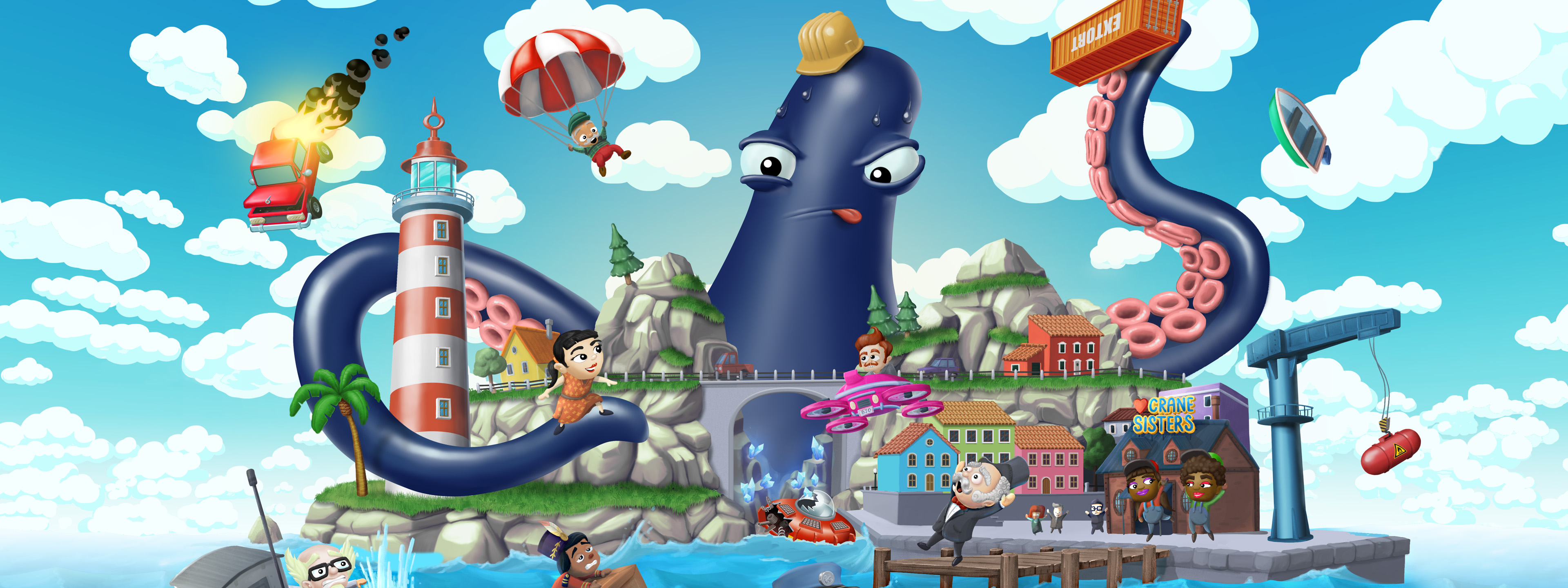 Tentacular | Devolver Digital Games