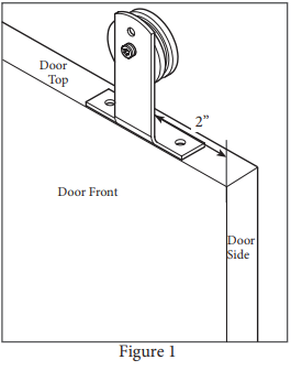 Top Mount Ultra Modern Hanger Instructions | Rustica