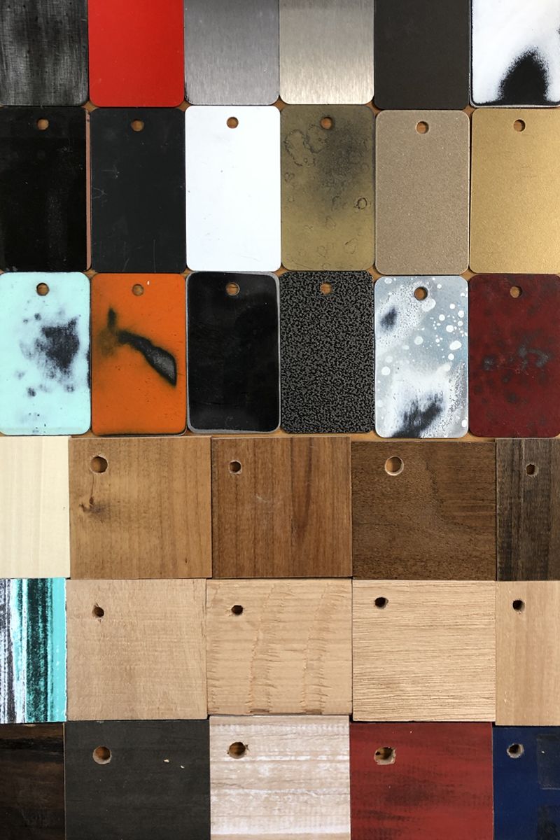 Barn Door Finishes and Cabinet Samples | Rustica
