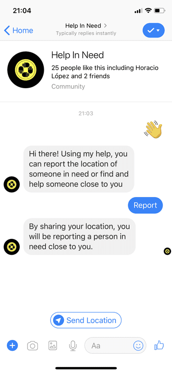 Help In Need Bot | Devpost