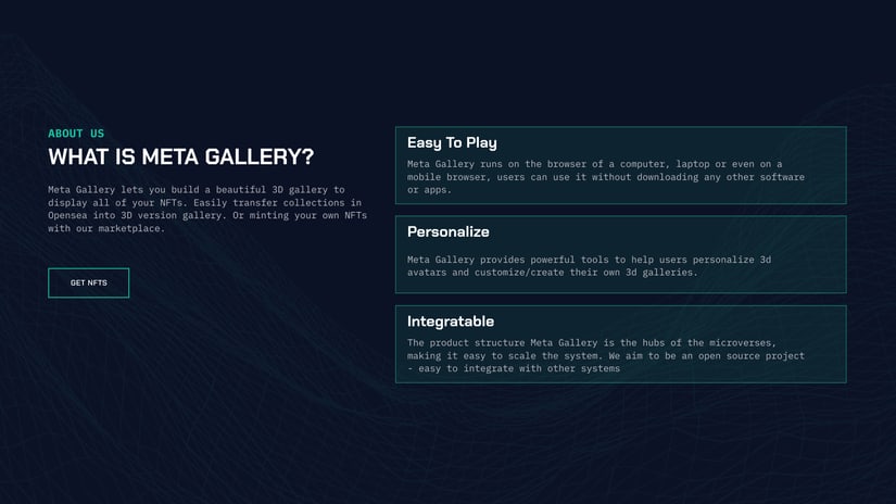 Meta Gallery | Devpost