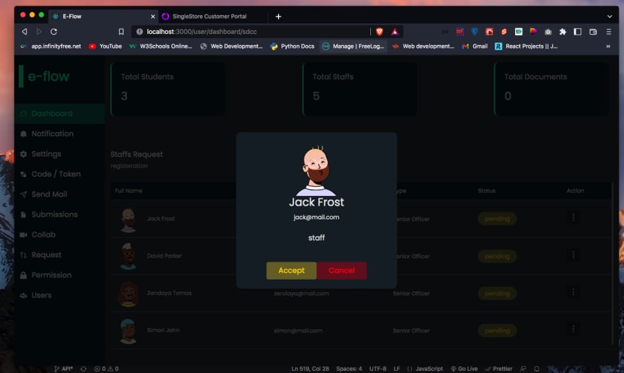 E-workflow Management System | Devpost
