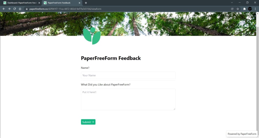 PaperFreeForm | Devpost