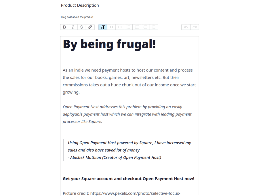 Open Payment Host | Devpost