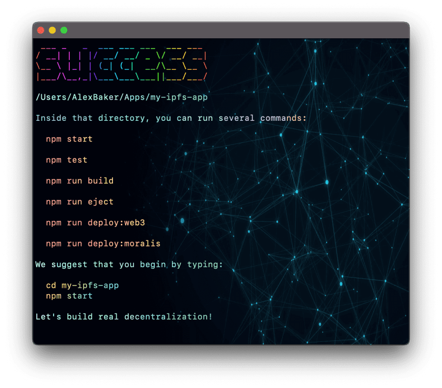 Create Ipfs App Devpost