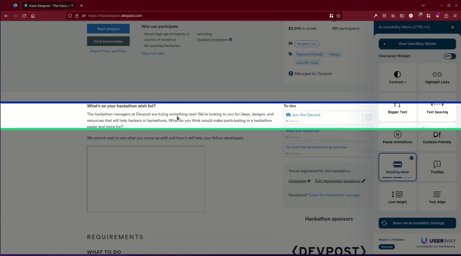 Accessible Devpost | Devpost