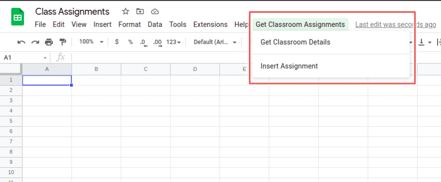 Classroom-to-Sheets | Devpost