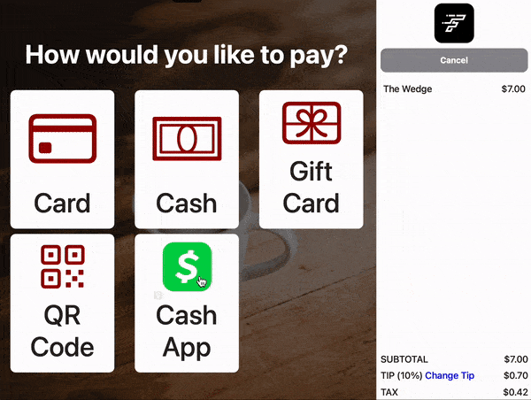 Flash Order - Cash App and QR Code Pay | Devpost