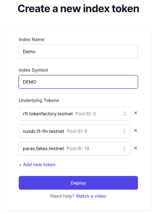 Indices Finance | Devpost