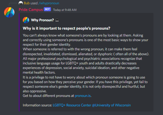 Pride Campus | Devpost