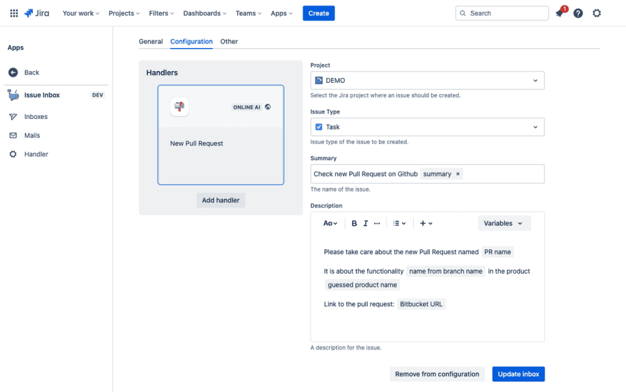 Issue Inbox Automates Issue Creation Devpost