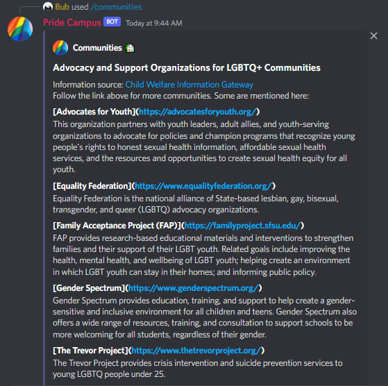 Pride Campus | Devpost