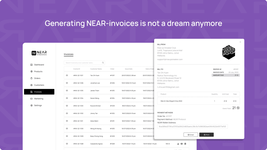 NEAR for WooCommerce | Devpost