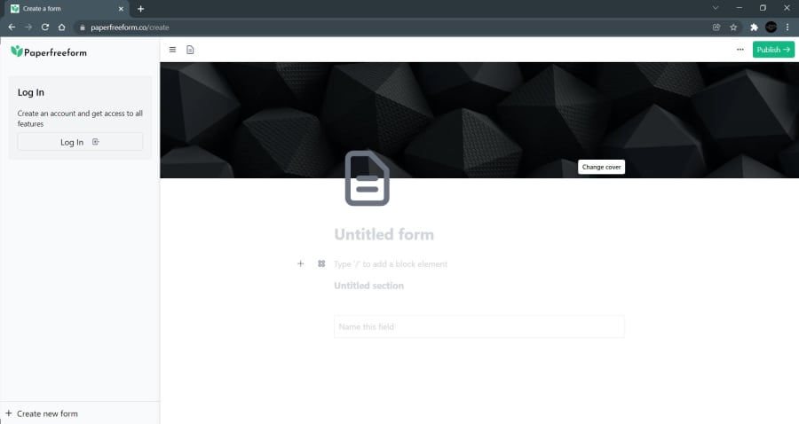 PaperFreeForm | Devpost