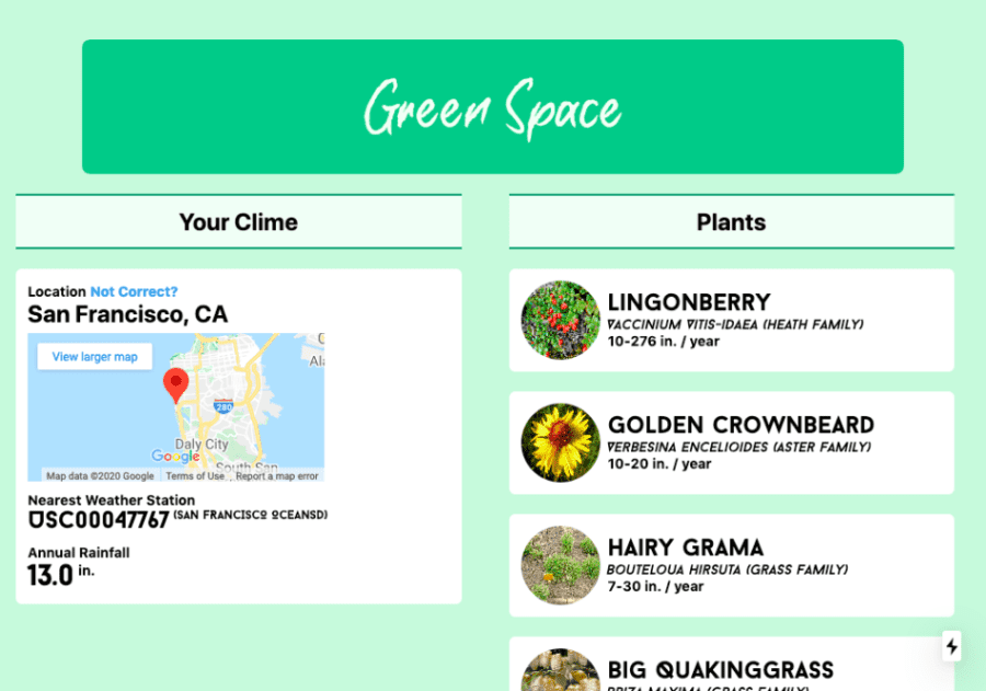 Green Space | Devpost