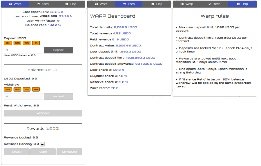 Warp by USTX Team | Devpost