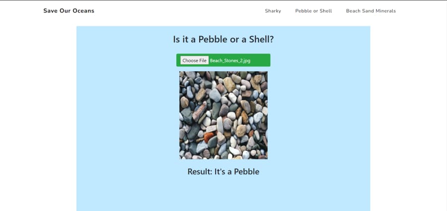 Save Our Oceans | Devpost