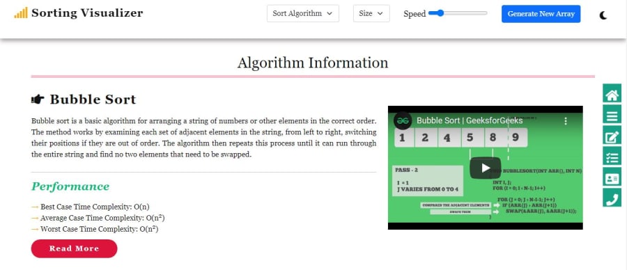 Sorting Visualizer | Devpost