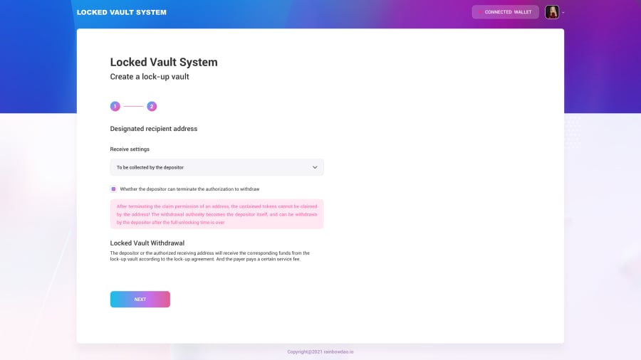 DAO Locked Vault System | Devpost