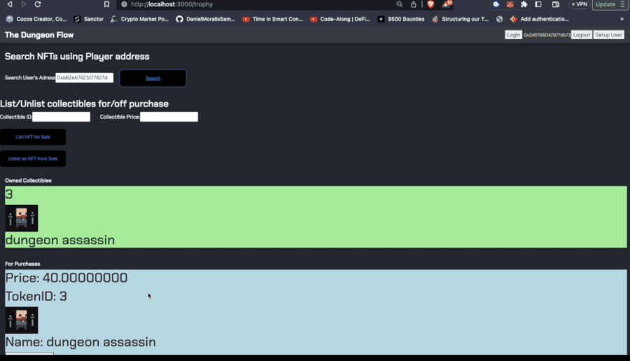 The Dungeon Flow - Chainlink Hack Upgrades | Devpost