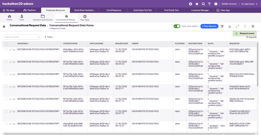 Voicifying Quick Base | Devpost
