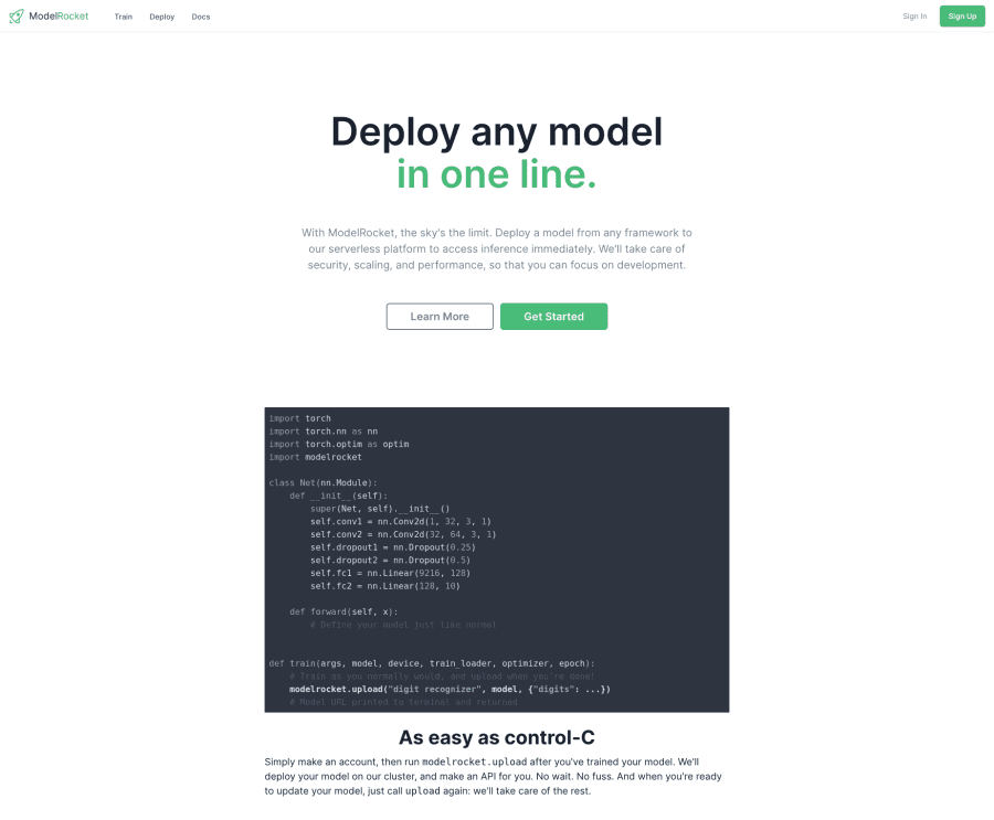 ModelRocket | Devpost