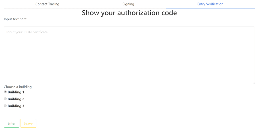 VeriTrace: Streamlined contact tracing to reopen the economy | Devpost