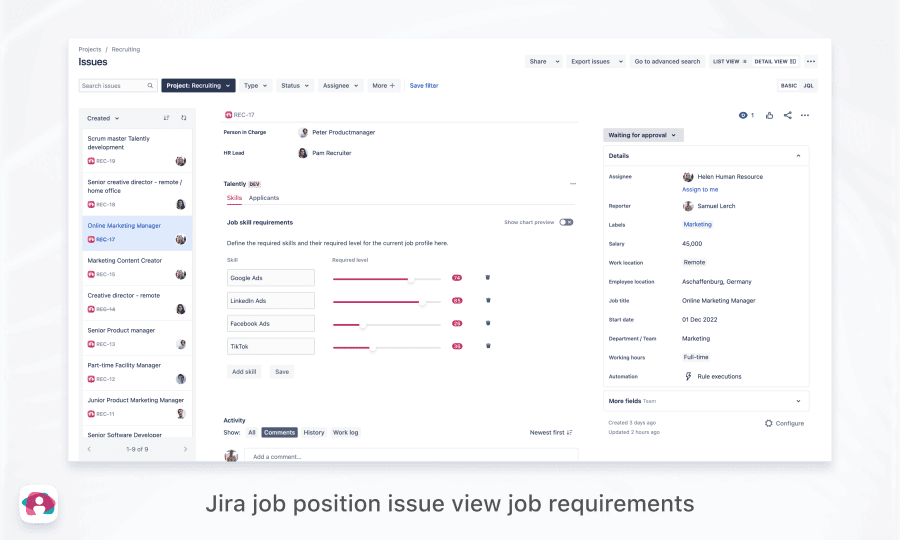 Talently - collaborative recruiting in Jira | Devpost
