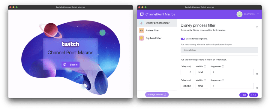 Twitch Channel Point Macros | Devpost